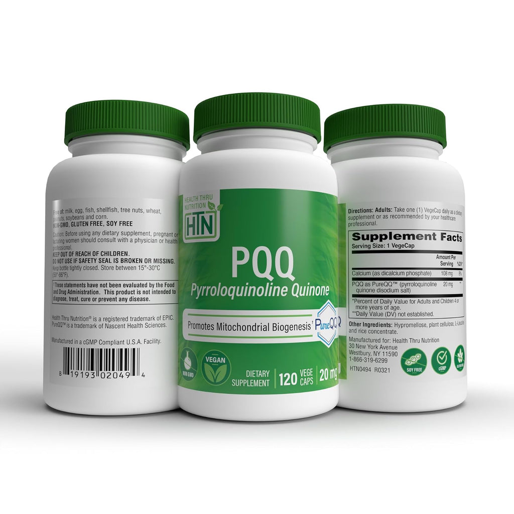 Natural energy booster with PQQ