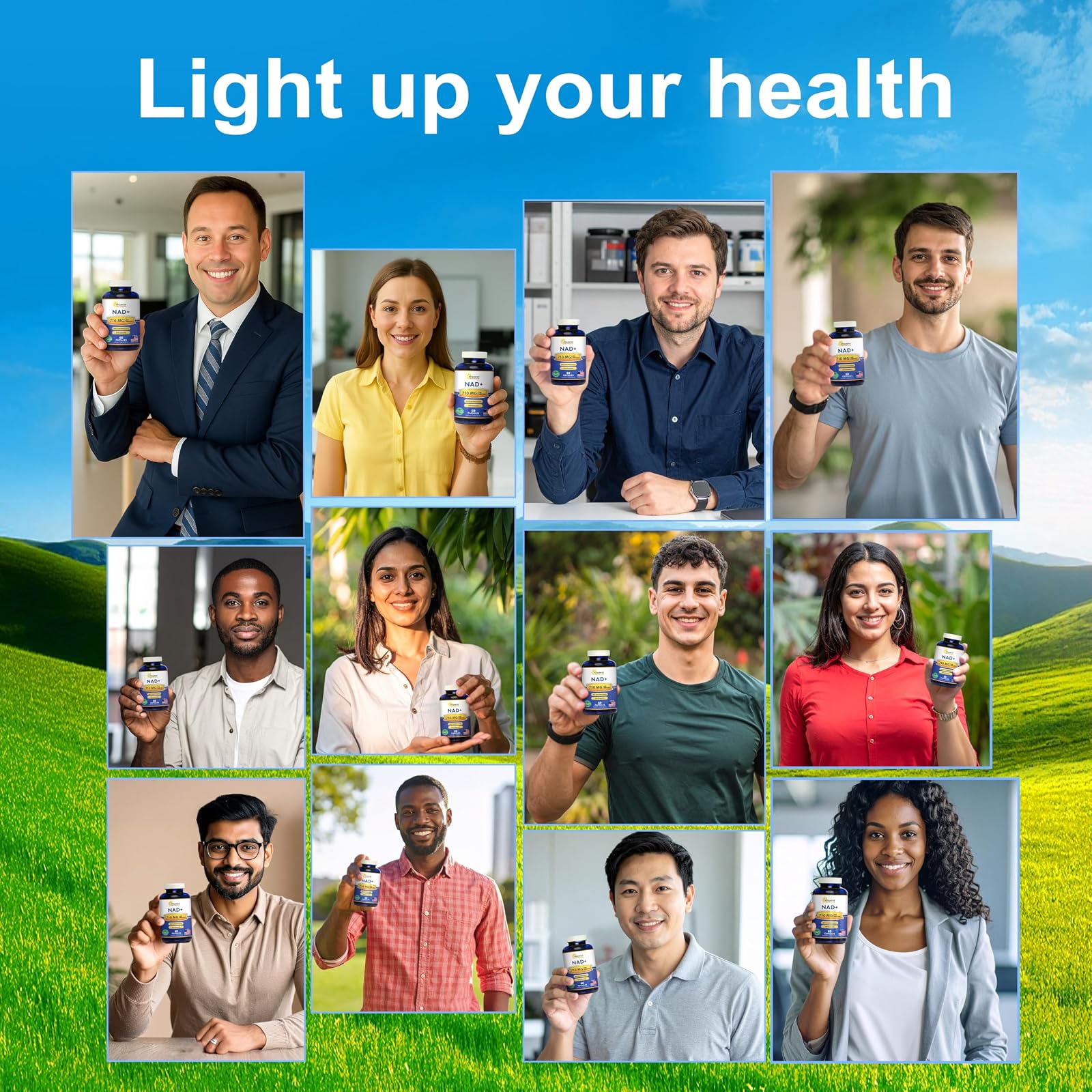 Natural energy booster with Resveratrol