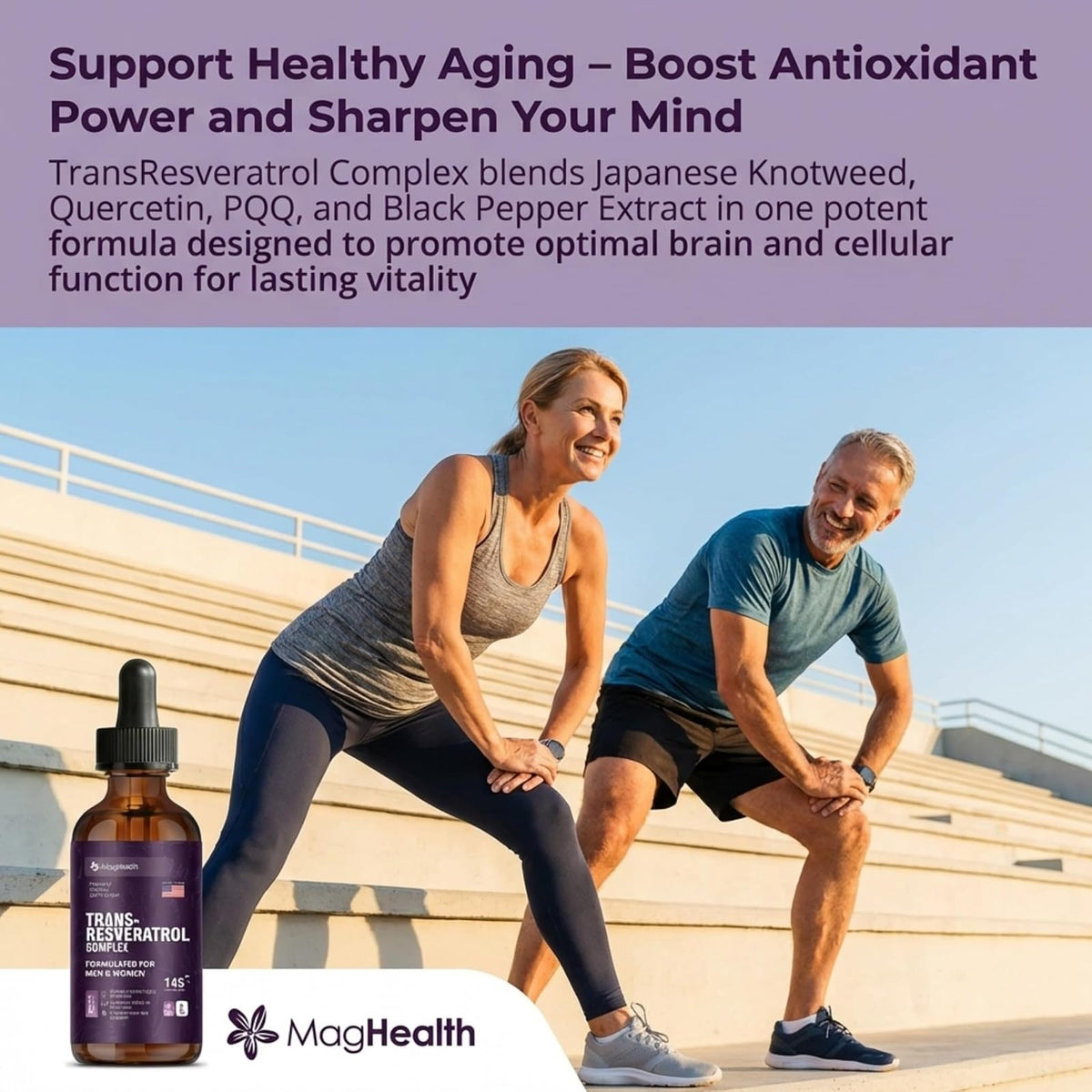 Natural energy booster with Resveratrol