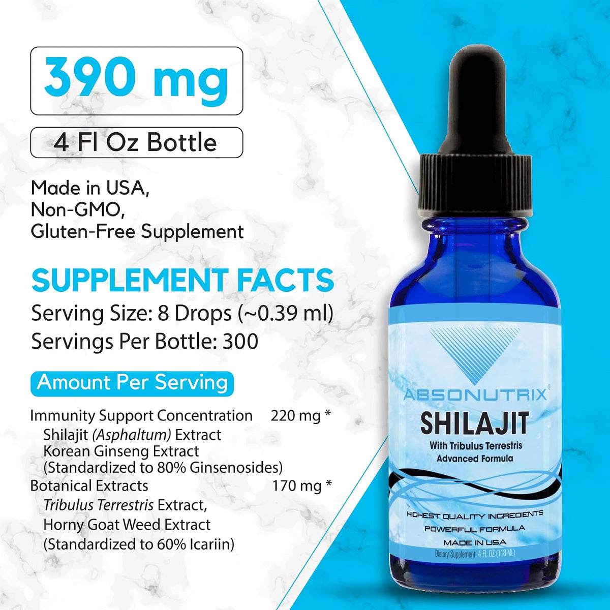 Natural energy booster with Shilajit