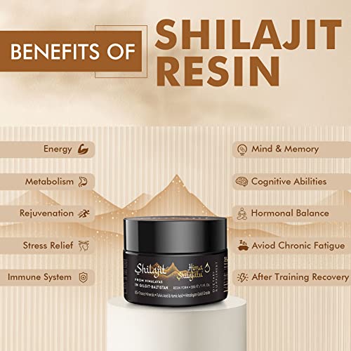 Natural energy booster with Shilajit