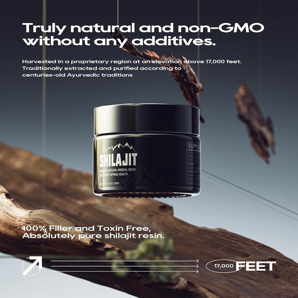Natural energy booster with Shilajit