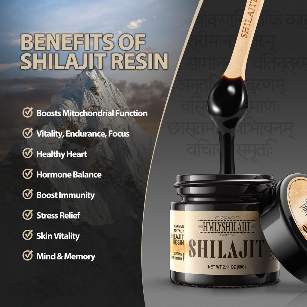 natural energy booster with Shilajit