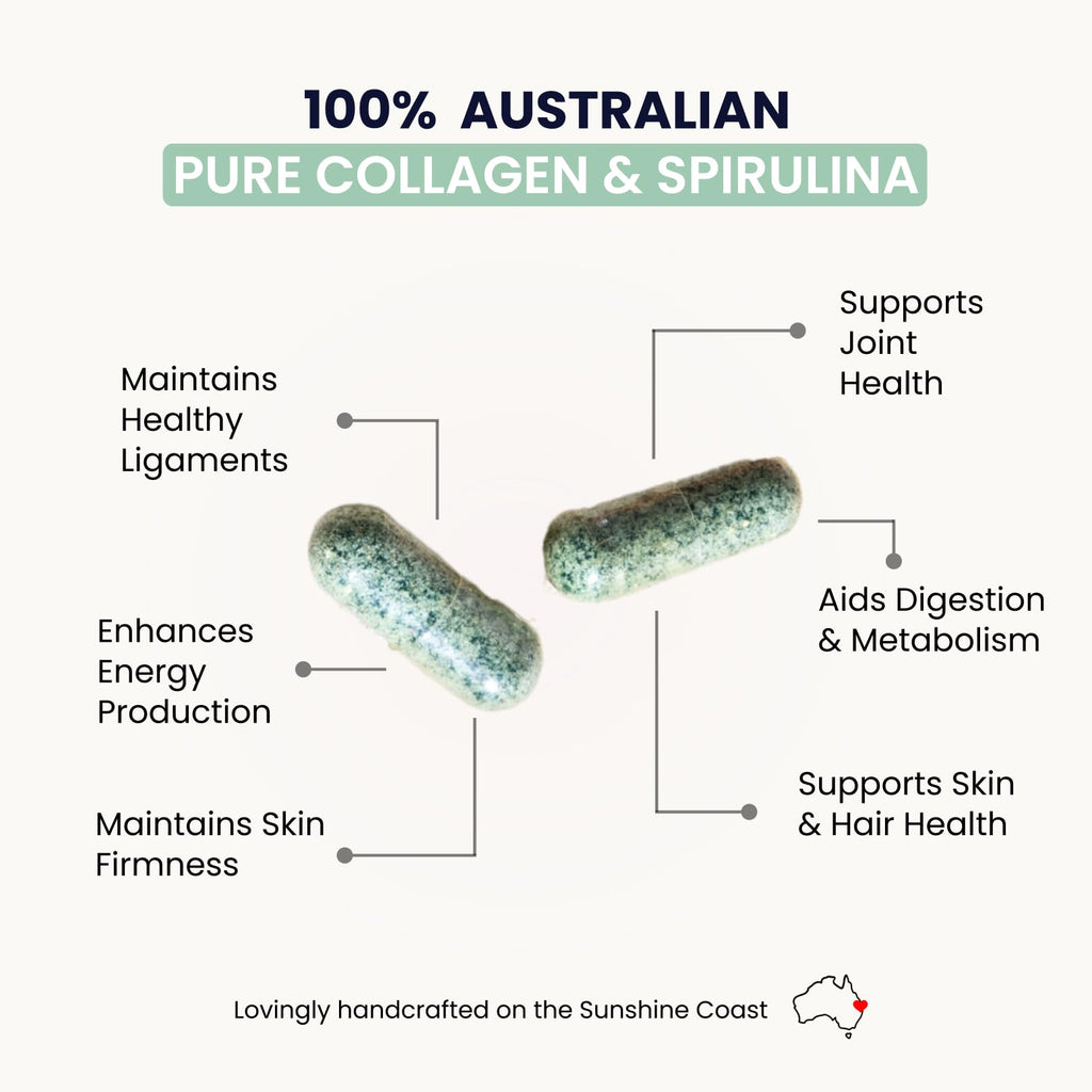 natural energy booster with spirulina