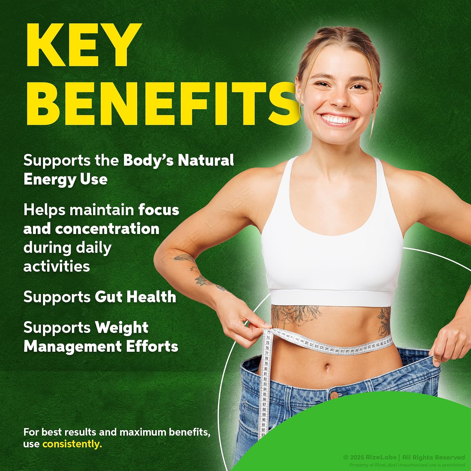 Natural energy booster with Tonic Greens