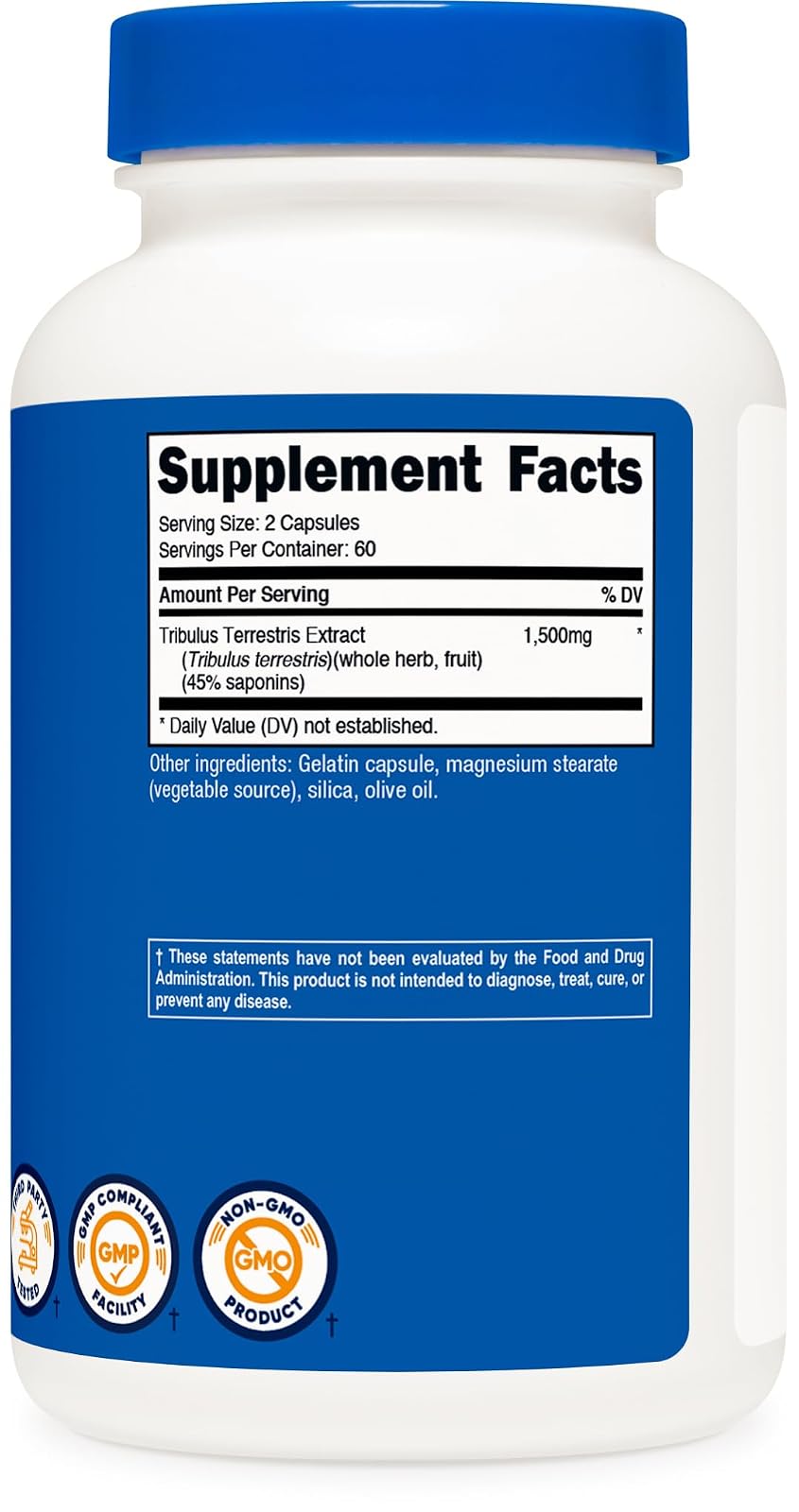 Natural energy booster with Tribulus