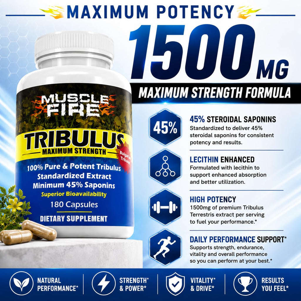 Natural energy booster with Tribulus