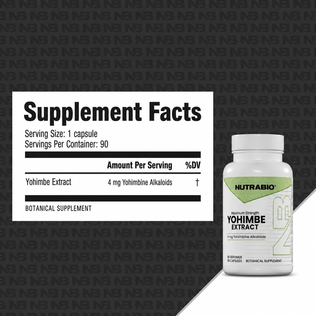 natural energy booster with Yohimbe