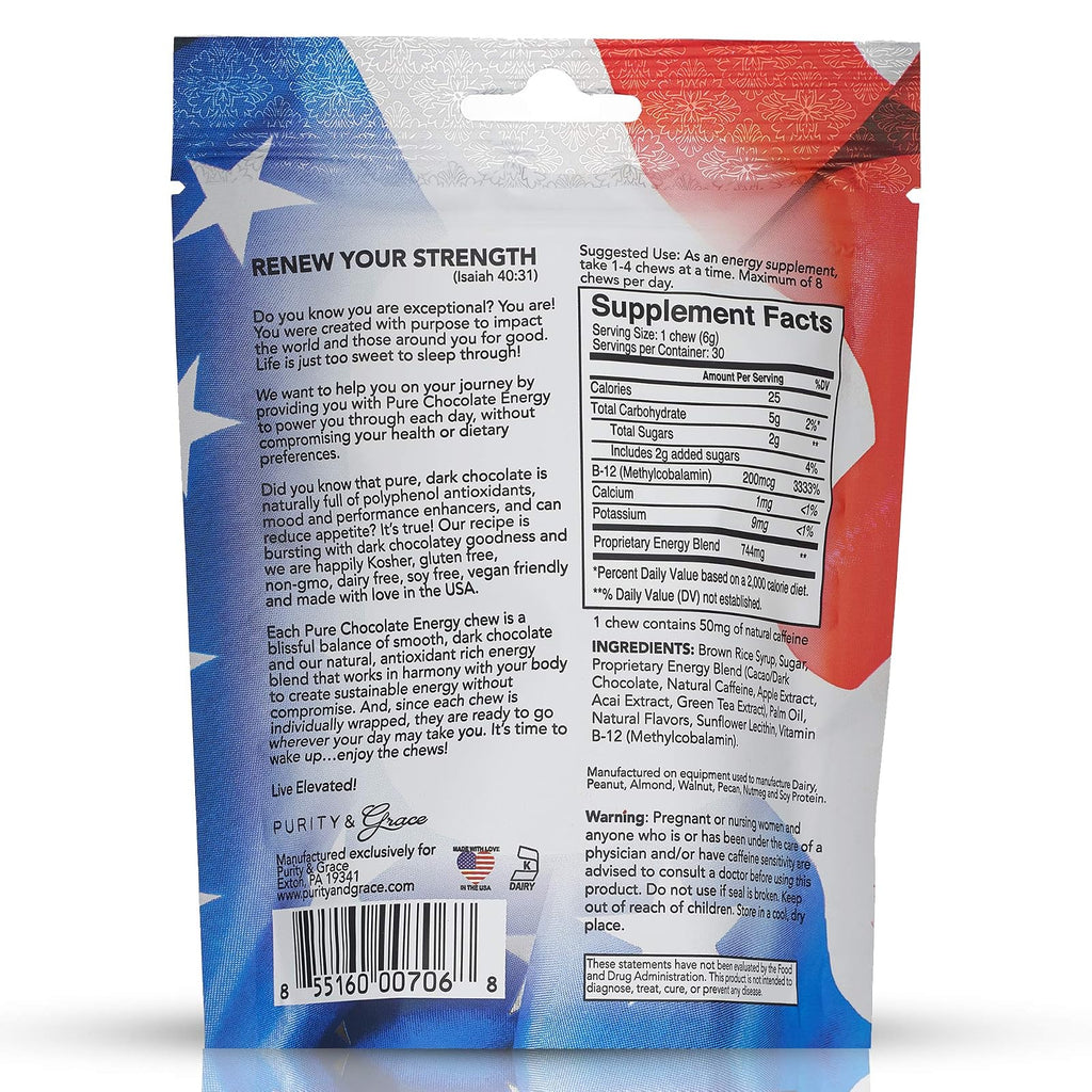 natural energy chews with caffeine