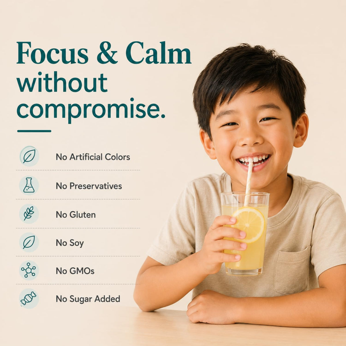 natural energy drink mix for attention