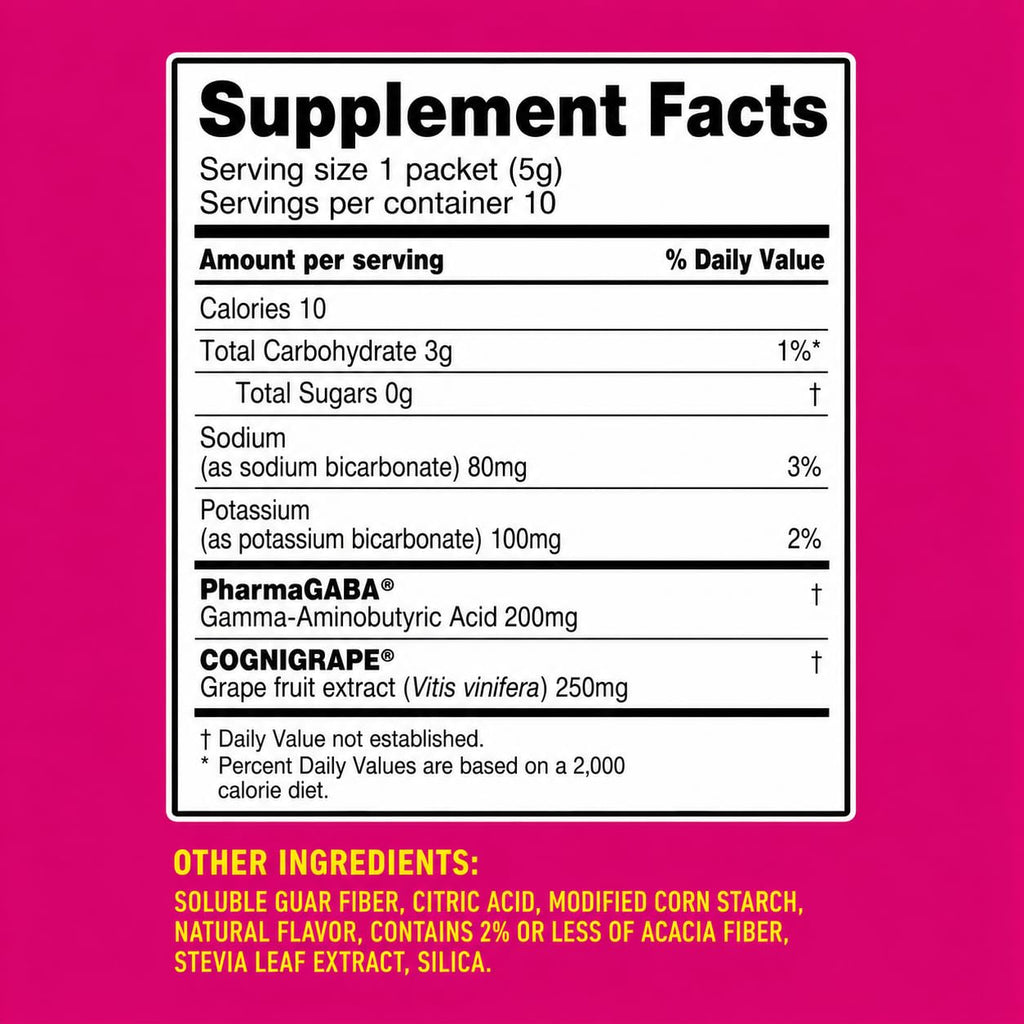 Natural energy drink mix for workouts