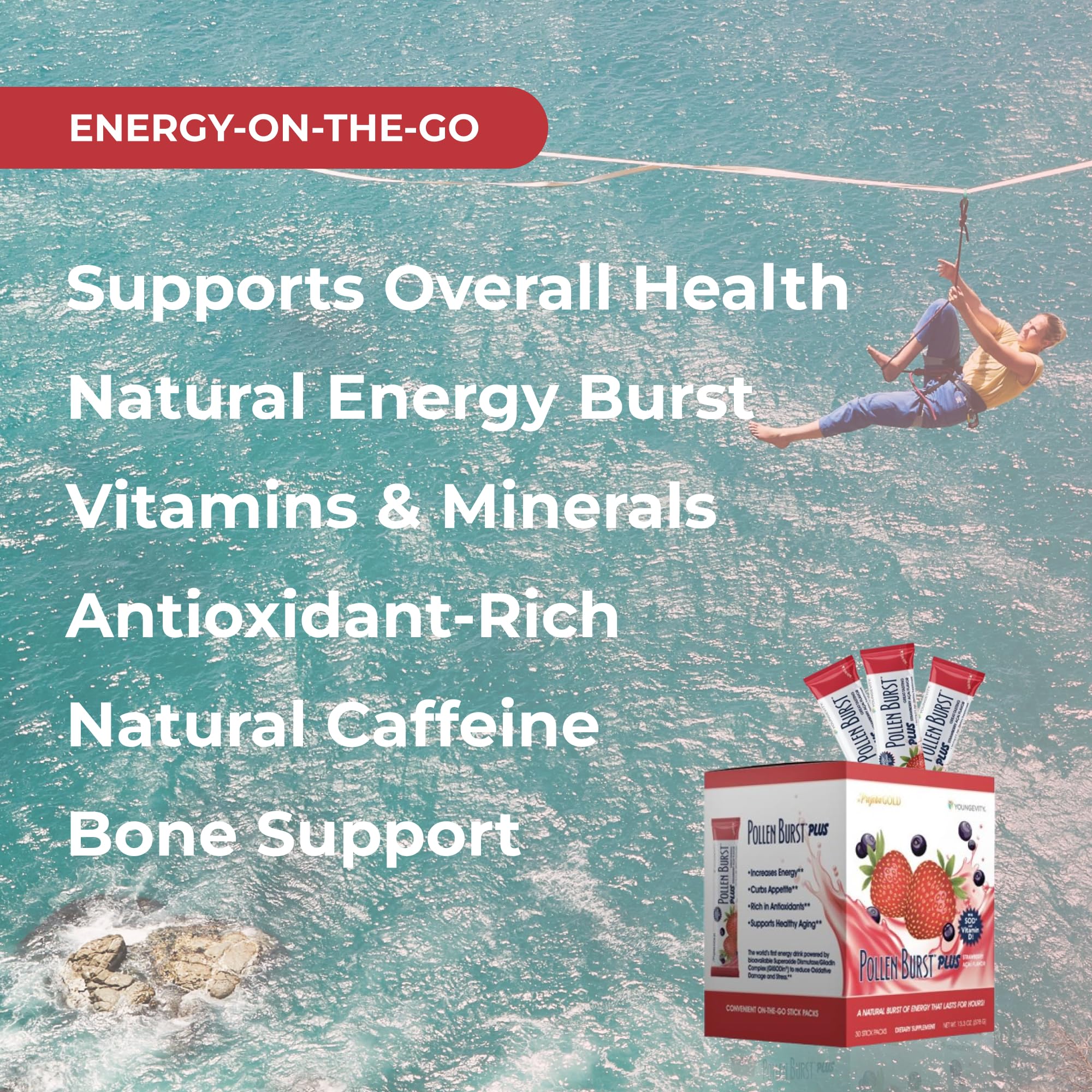 Natural energy drink mix
