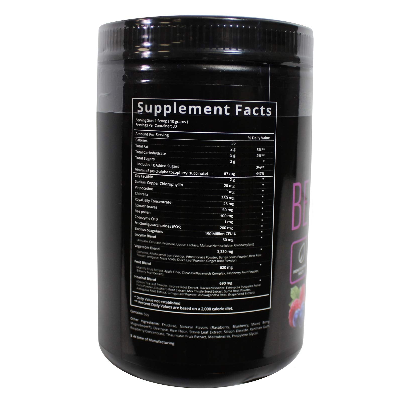 natural energy drink powder