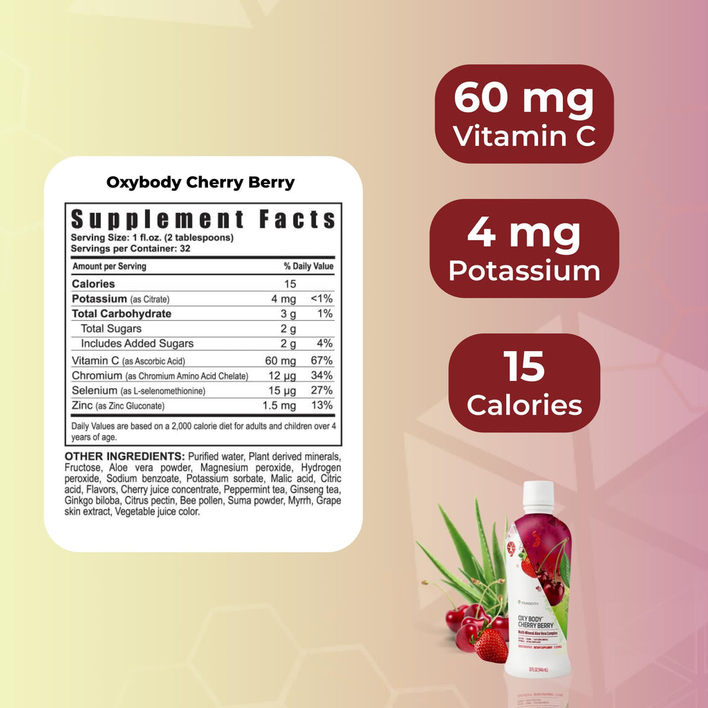 natural energy drink with vitamins