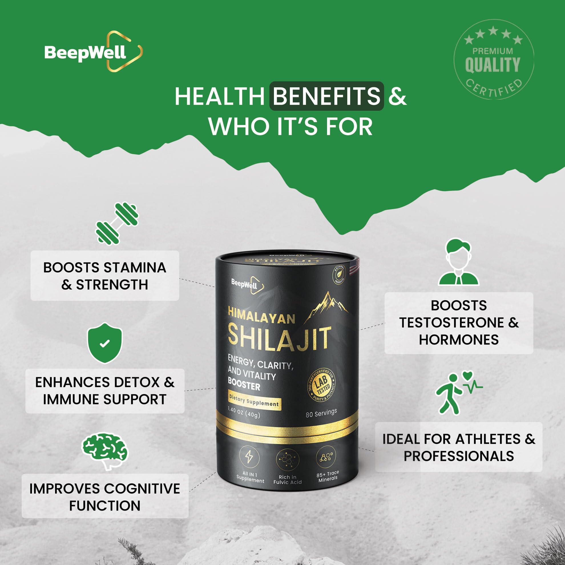 natural energy enhancer shilajit resin