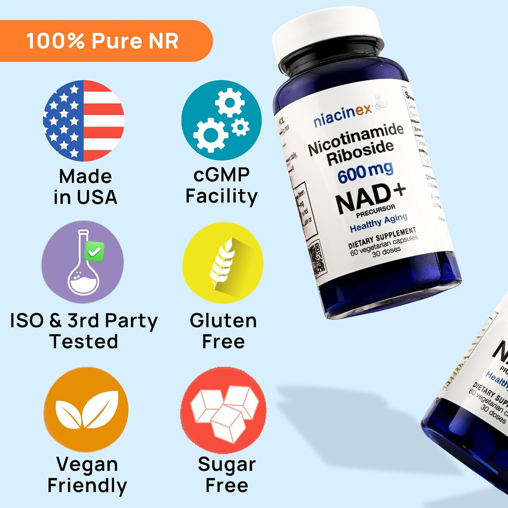 Natural energy enhancer with NAD+