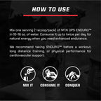 Natural energy for intense workouts