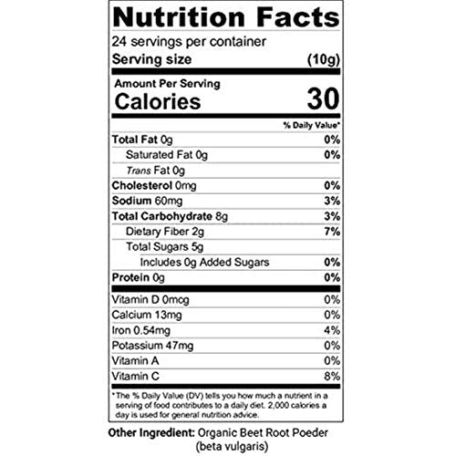 natural energy from beet root