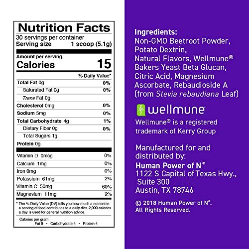 Natural energy from beetroot extract