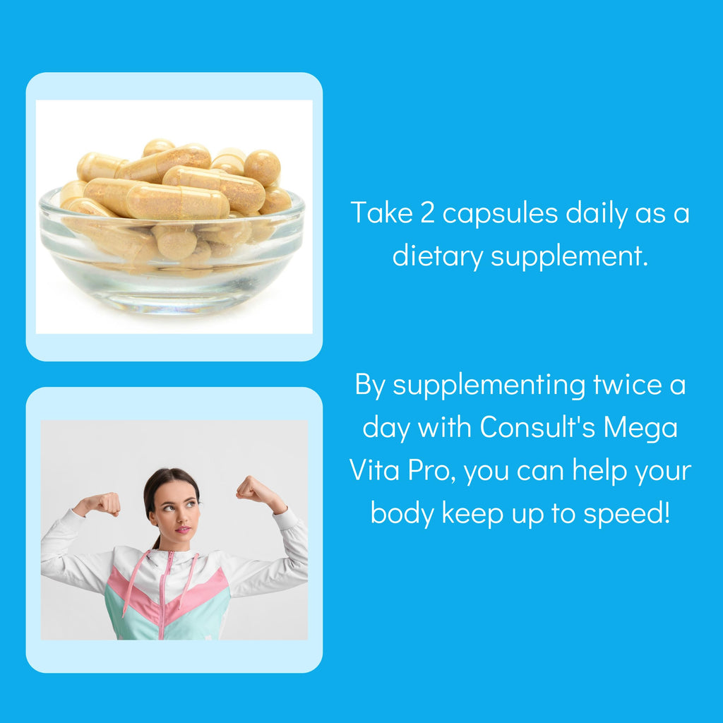natural energy from blended vitamin capsules