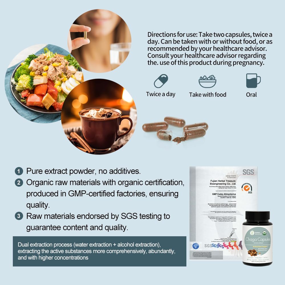 natural energy from chaga capsules