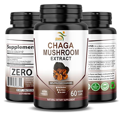 natural energy from chaga mushroom extract