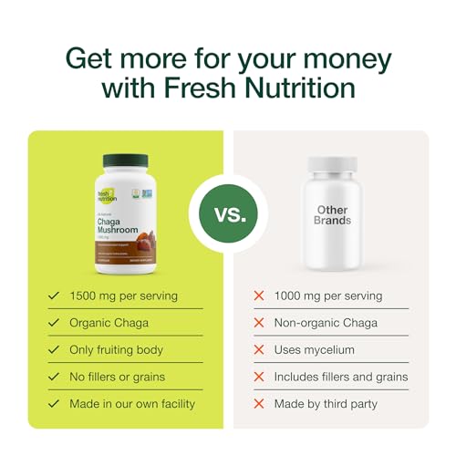 natural energy from chaga mushrooms