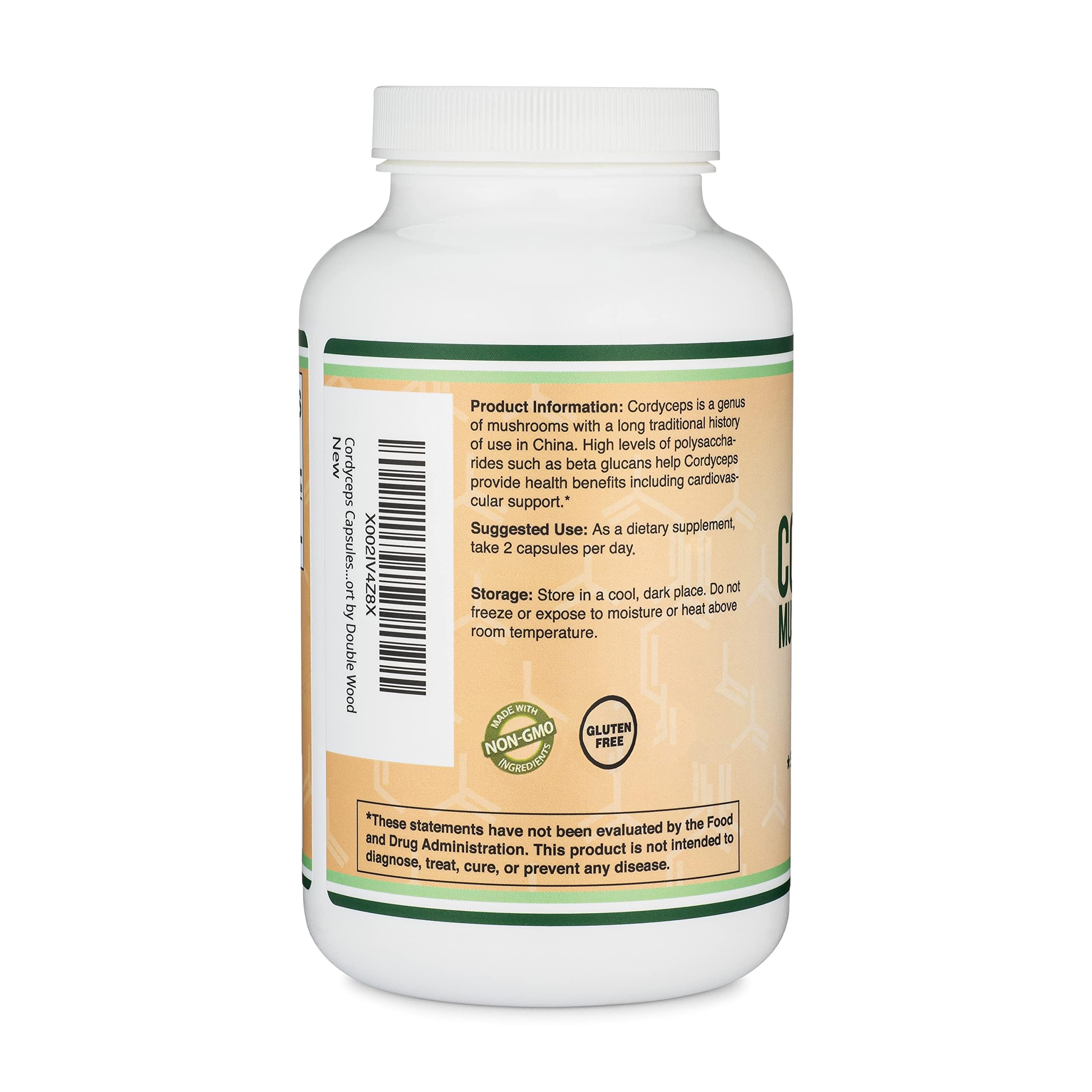 Natural energy from Cordyceps capsules