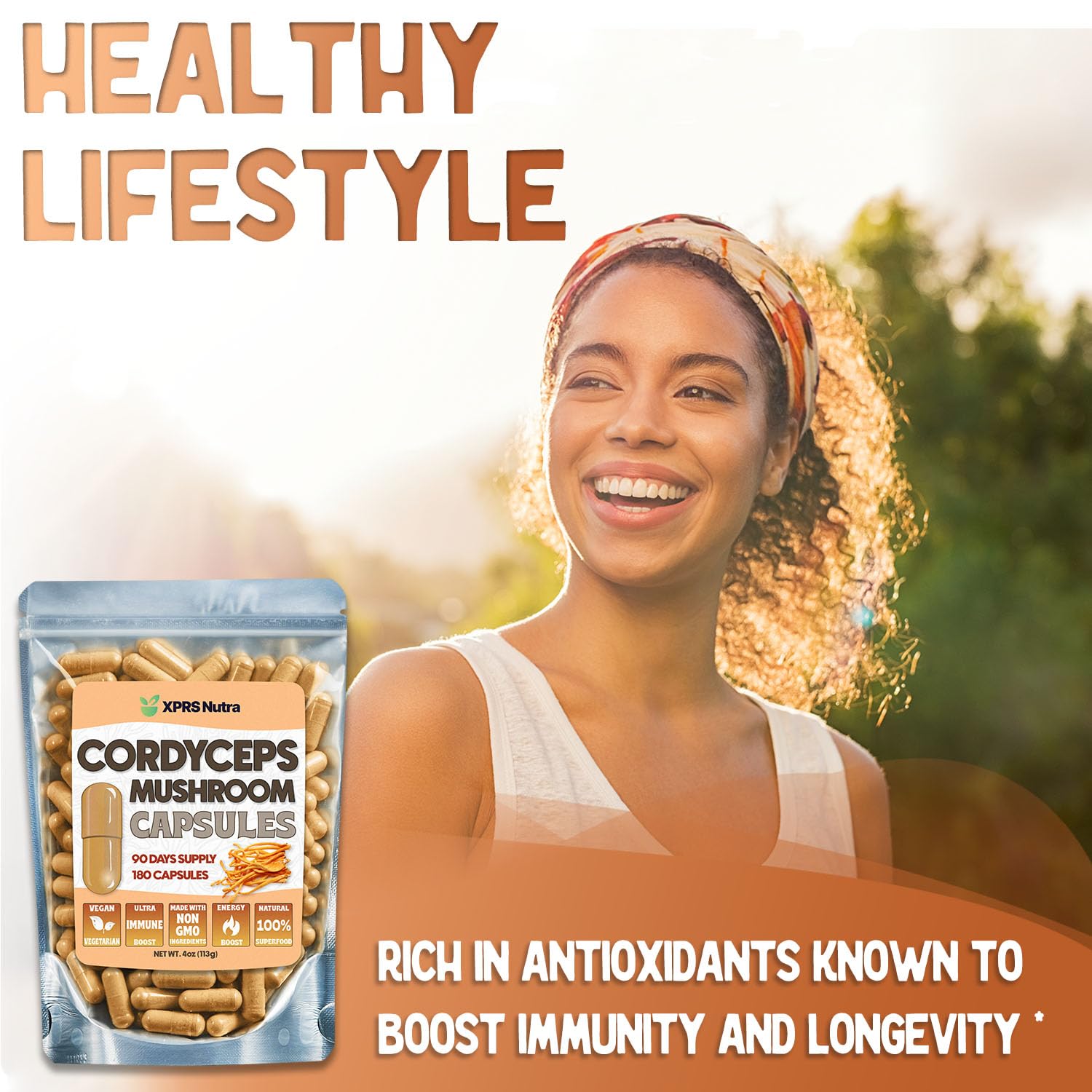natural energy from cordyceps mushrooms