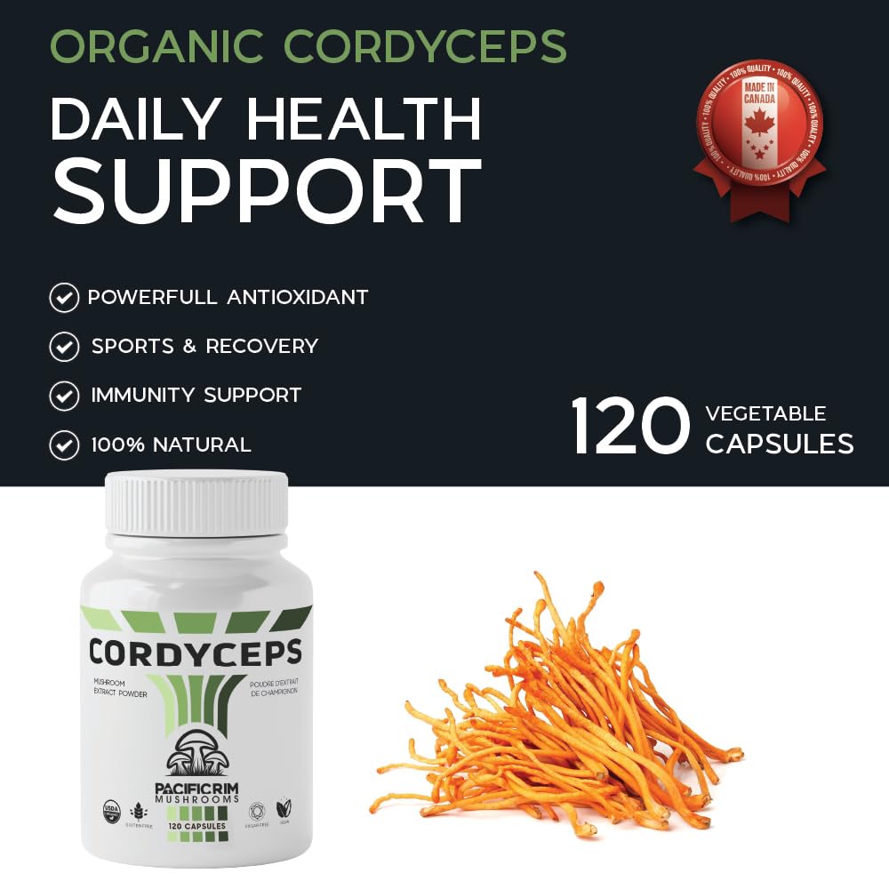 natural energy from cordyceps mushrooms