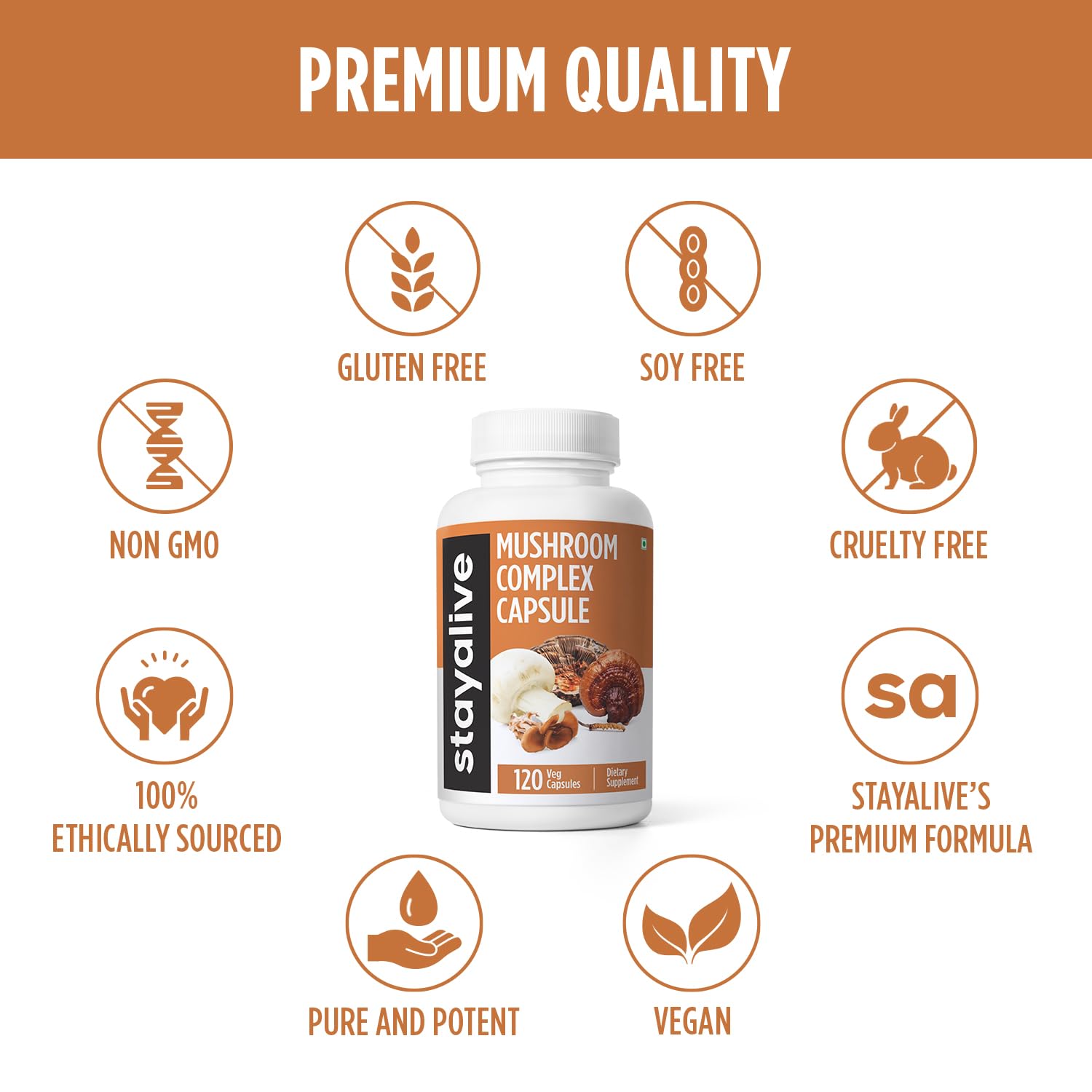 Natural energy from Cordyceps mushrooms