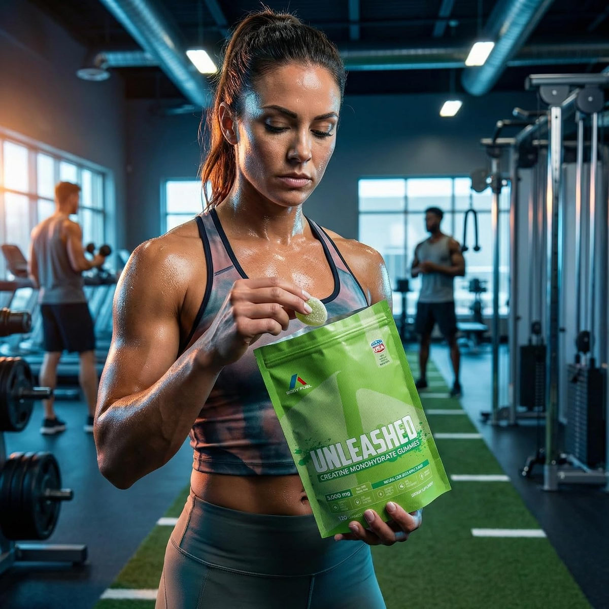 natural energy from creatine monohydrate