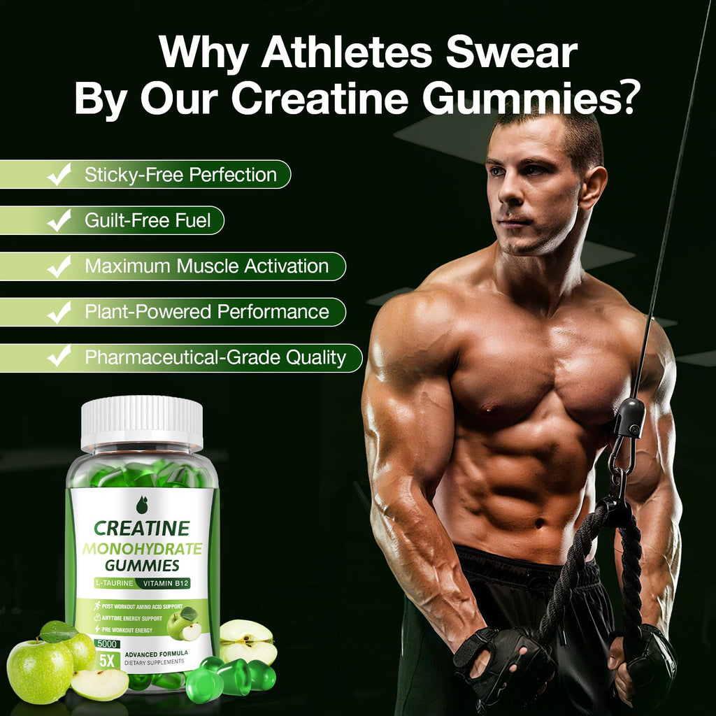 natural energy from creatine monohydrate