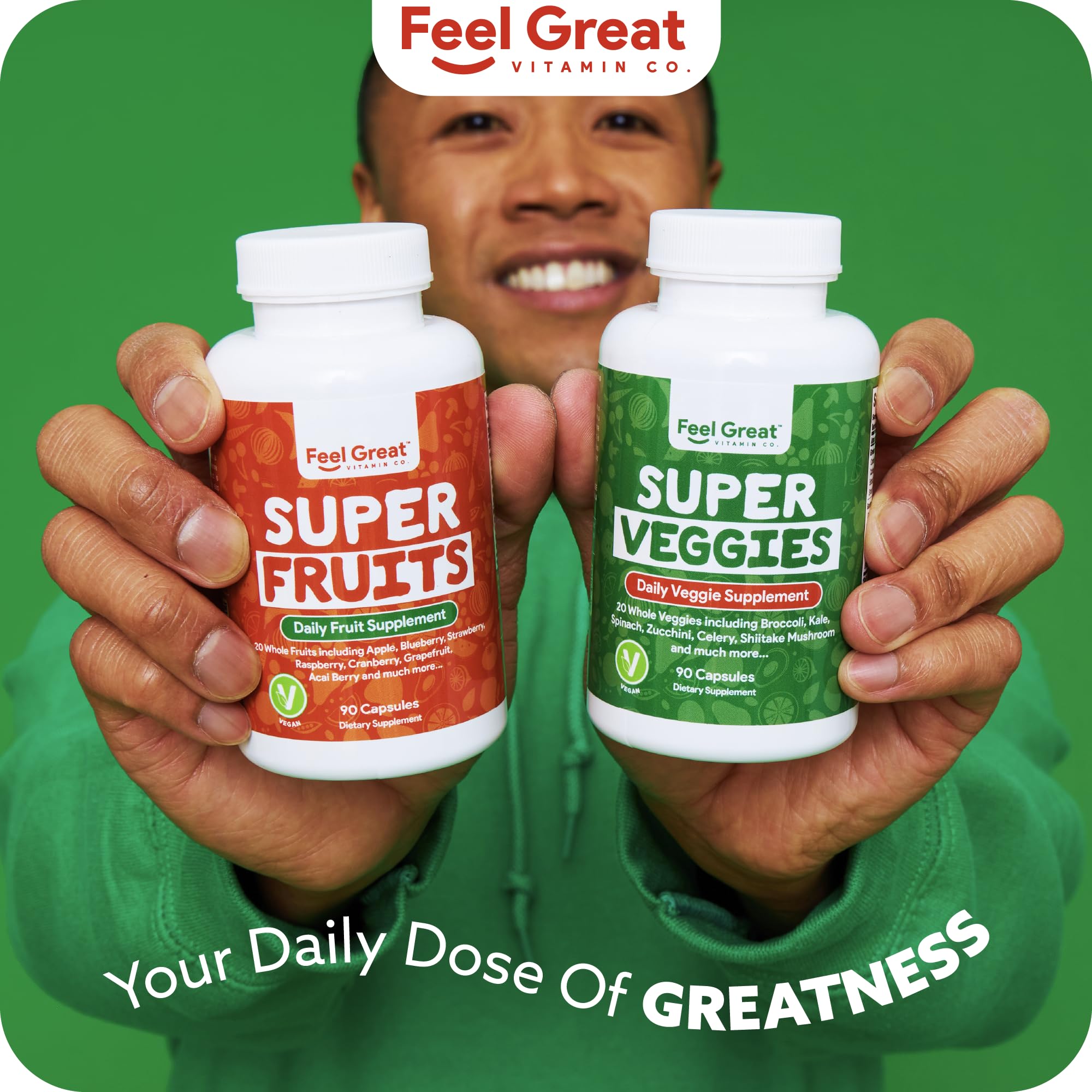 natural energy from fruit and vegetable supplements