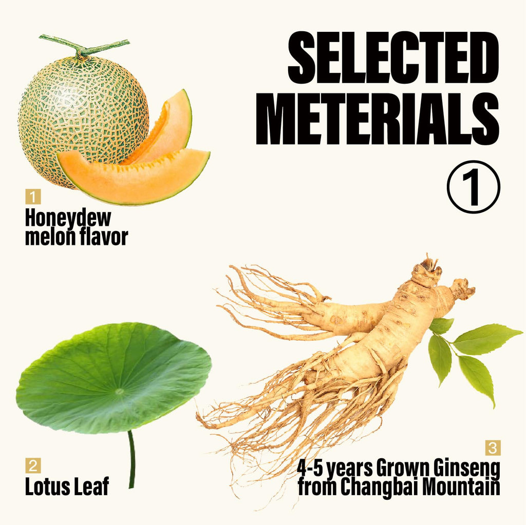 natural energy from ginseng drink