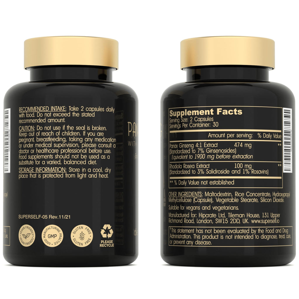 natural energy from ginseng extract