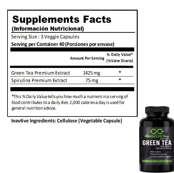 natural energy from green tea