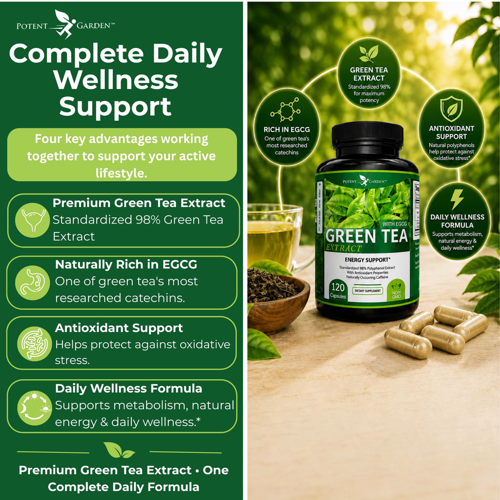 natural energy from green tea