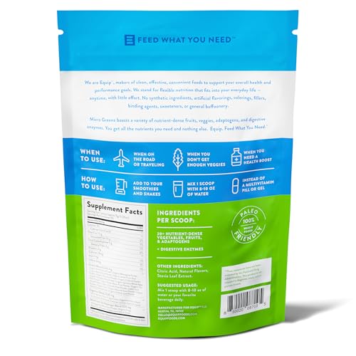 natural energy from greens powder