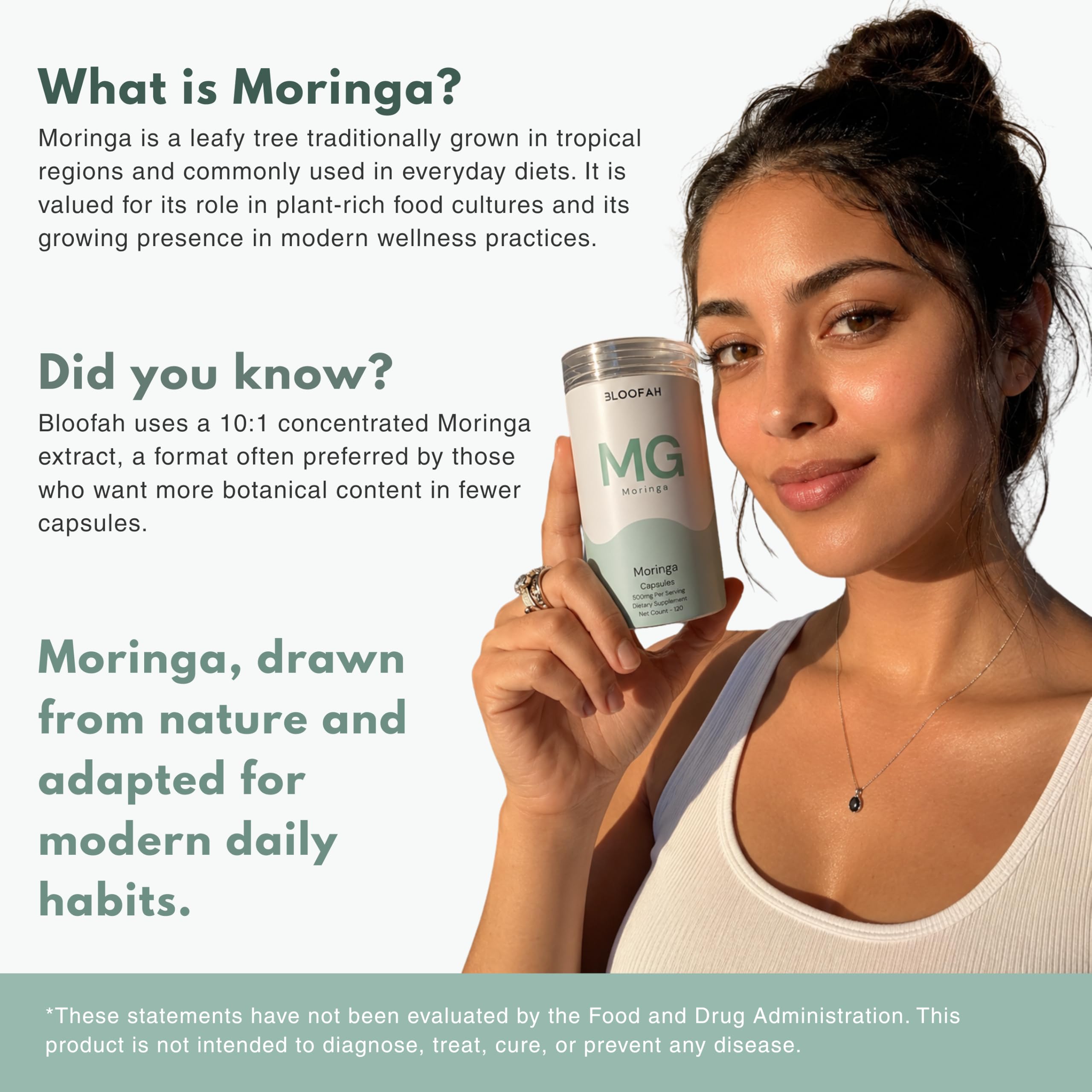 natural energy from MG Moringa capsules
