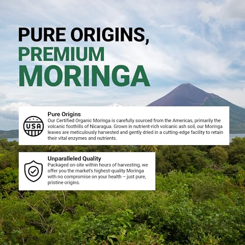Natural energy from Moringa supplements