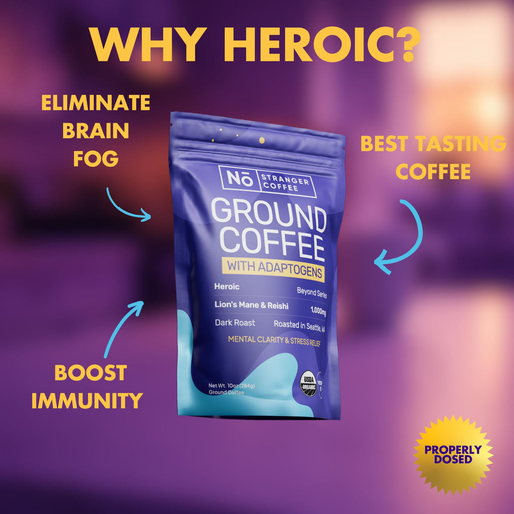 natural energy from mushroom blend