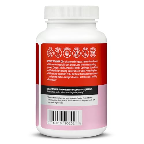 natural energy from mushroom blend