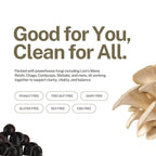 natural energy from mushroom blends