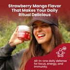 Natural energy from mushroom blends