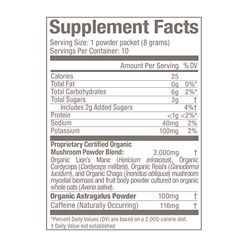 natural energy from mushroom coffee
