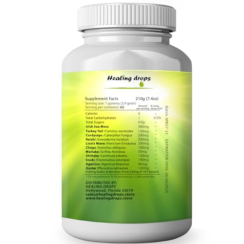 natural energy from mushroom gummies