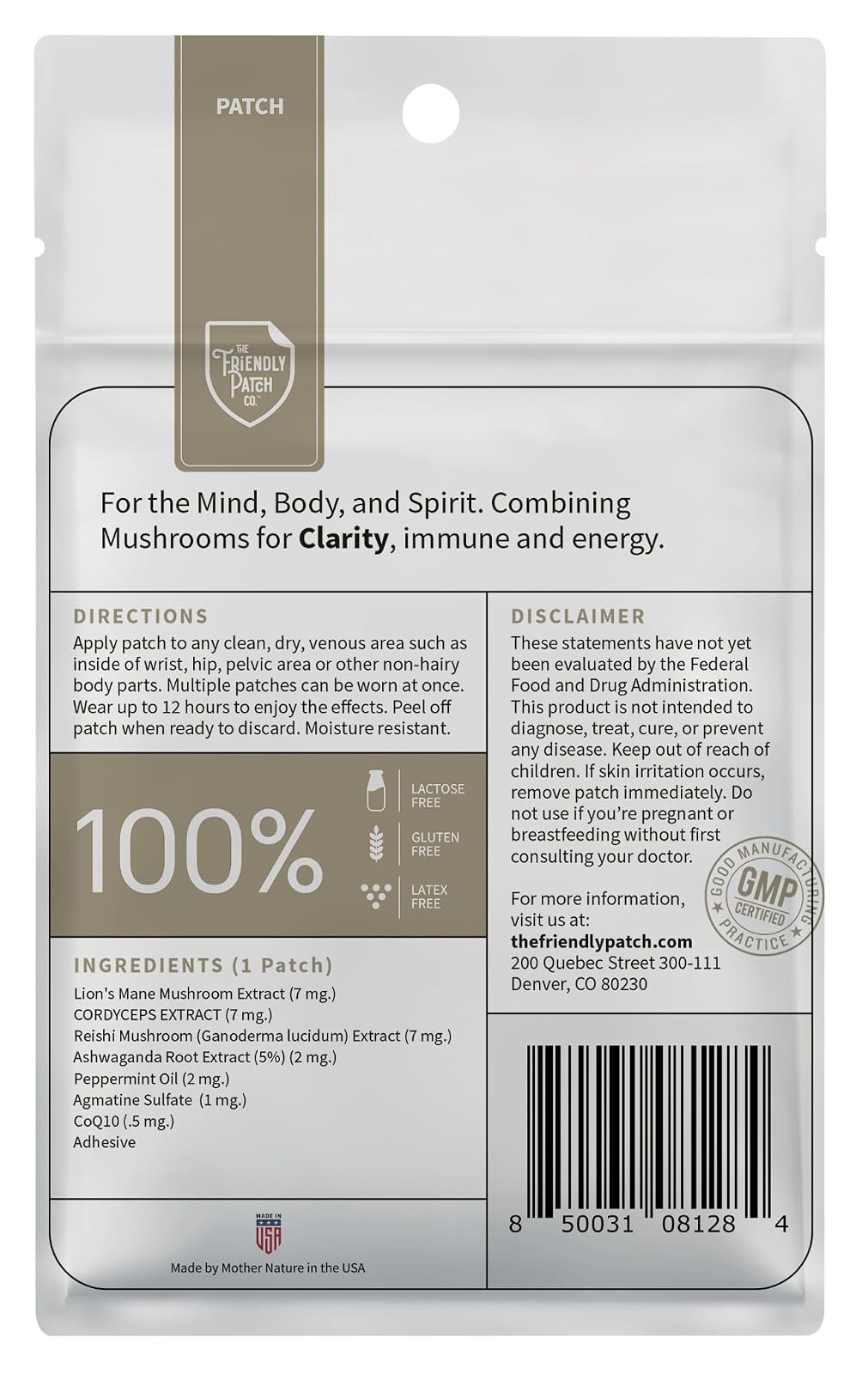natural energy from mushroom patches