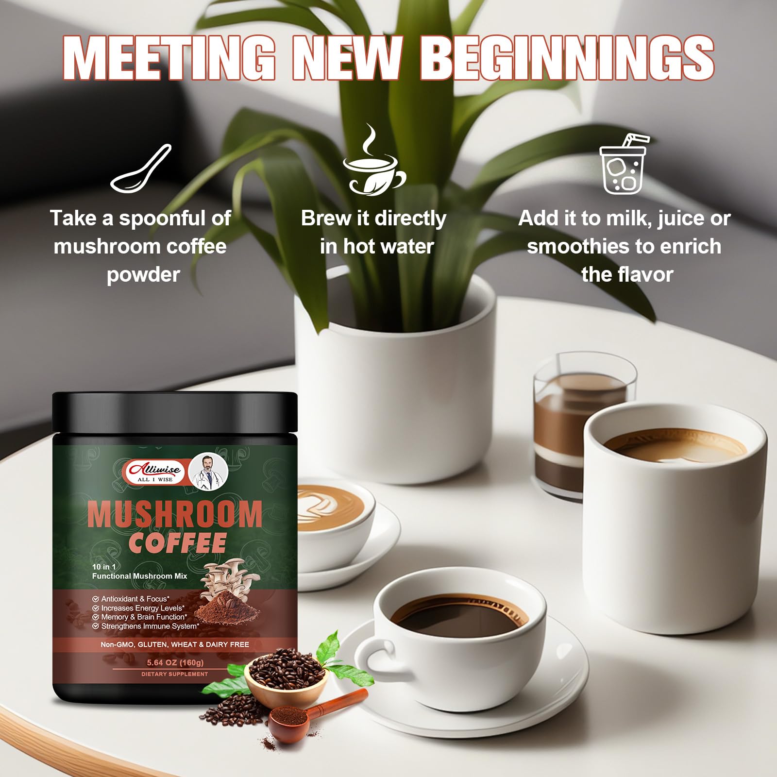 natural energy from mushroom supplements