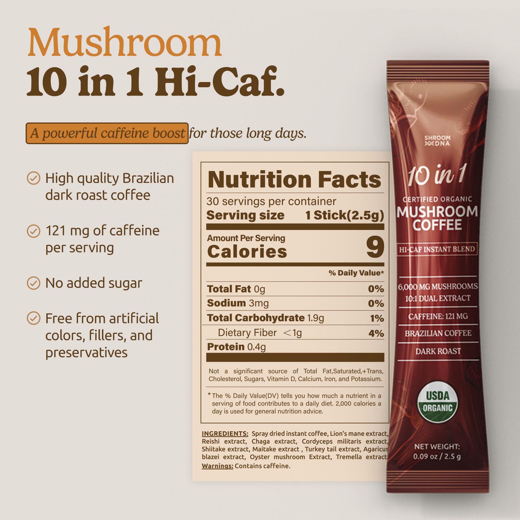 natural energy from mushrooms